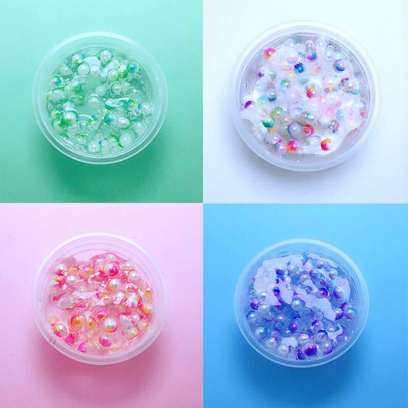 Fluffy Mud Mermaid Mucus Charms Mermaid Bubble Bat... – Grandado