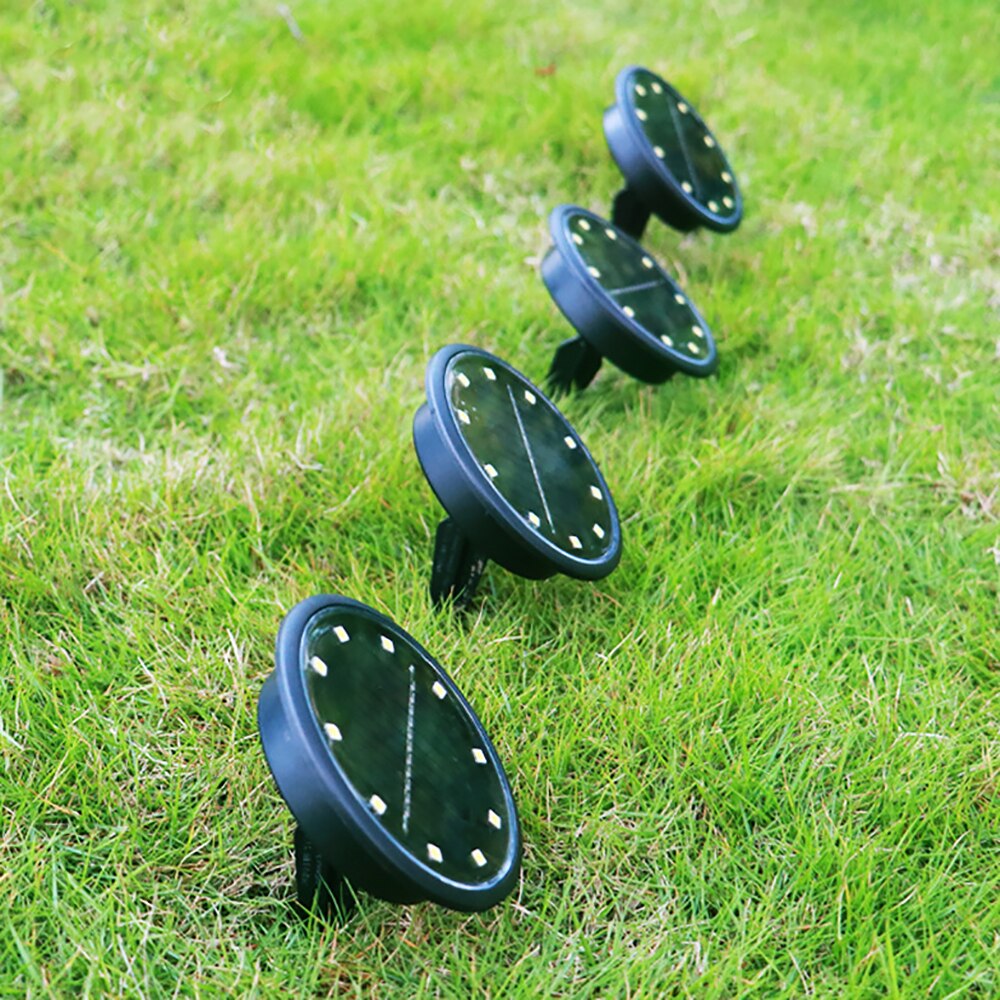 Solar Powered Ground Light Waterproof Garden Pathw... – Grandado