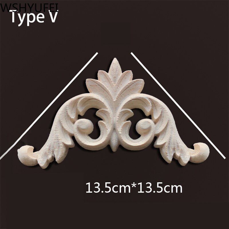 2 Pcs Carved Unpainted European Exquisite Angle wo... – Grandado