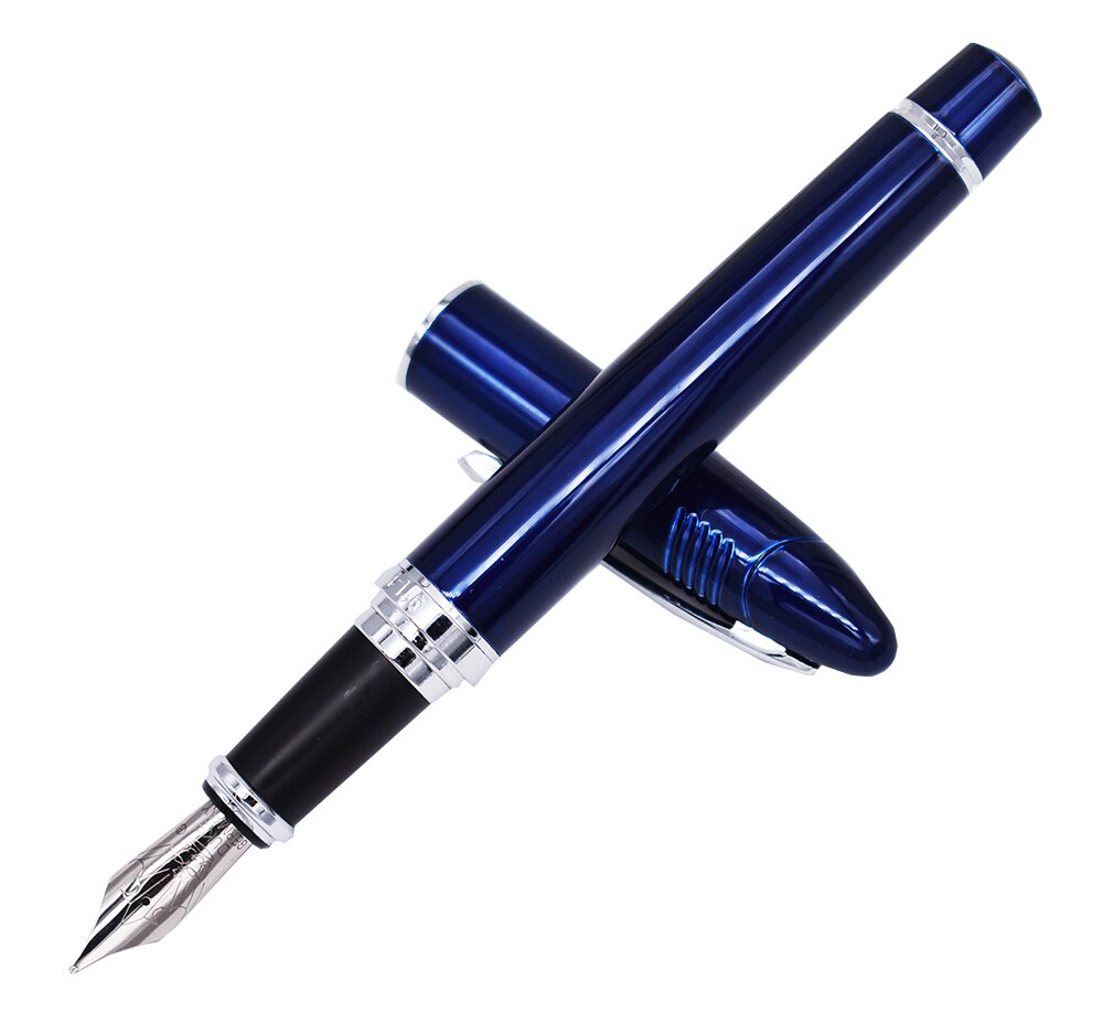 Duke Classic Fountain Pen 911 Dark Blue Big Shark ... – Grandado