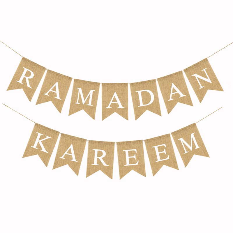 Eid Mubarak Banner Muslims Ramadan Kareem Decorati... – Grandado