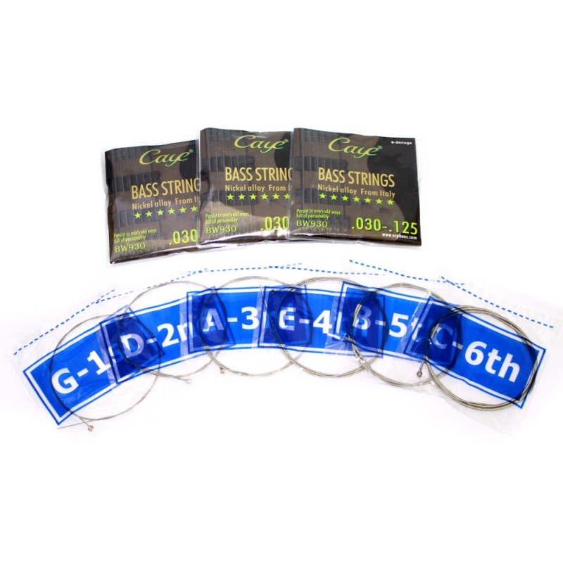 Electric Bass Guitar Strings Hexagonal Steel Core ... – Grandado