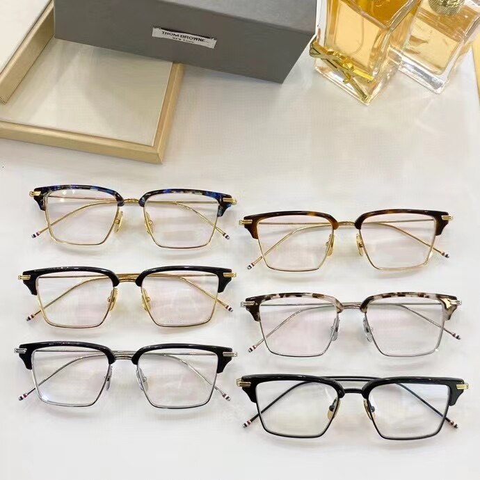 York THOM Brand TB422 Eyeglasses Frame Retro Titan... – Grandado