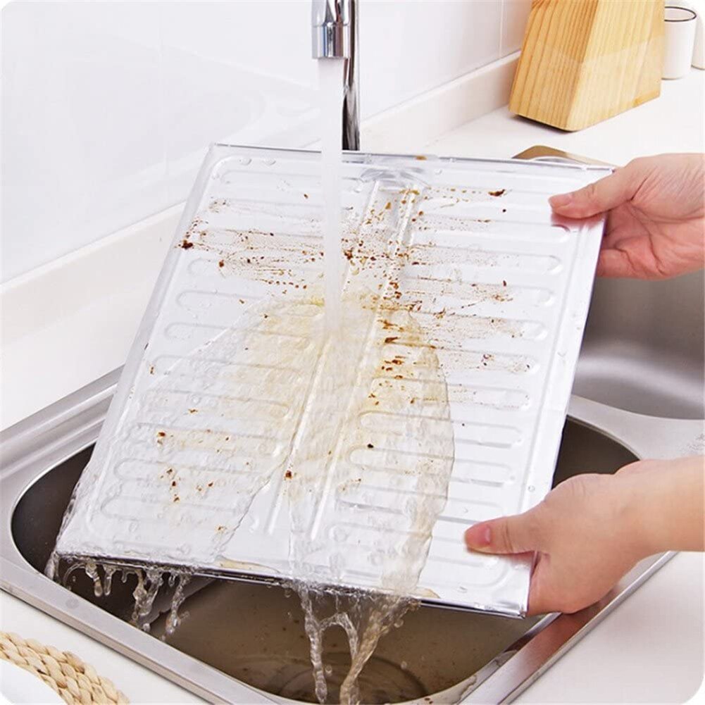 Aluminum Foil Oil Splash Baffle Kitchen Gas Stove ... – Grandado