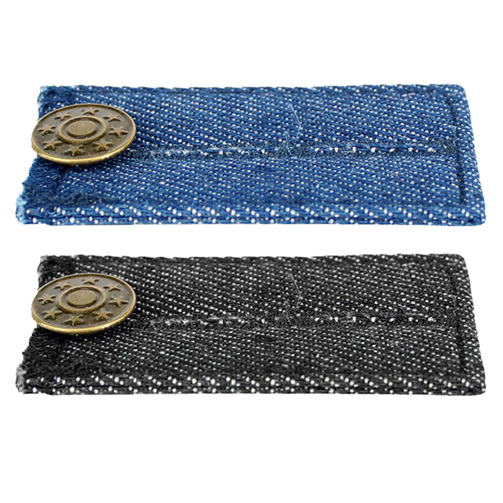 2 Pieces Pants Waist Extender Adjustable Waistband... – Vicedeal