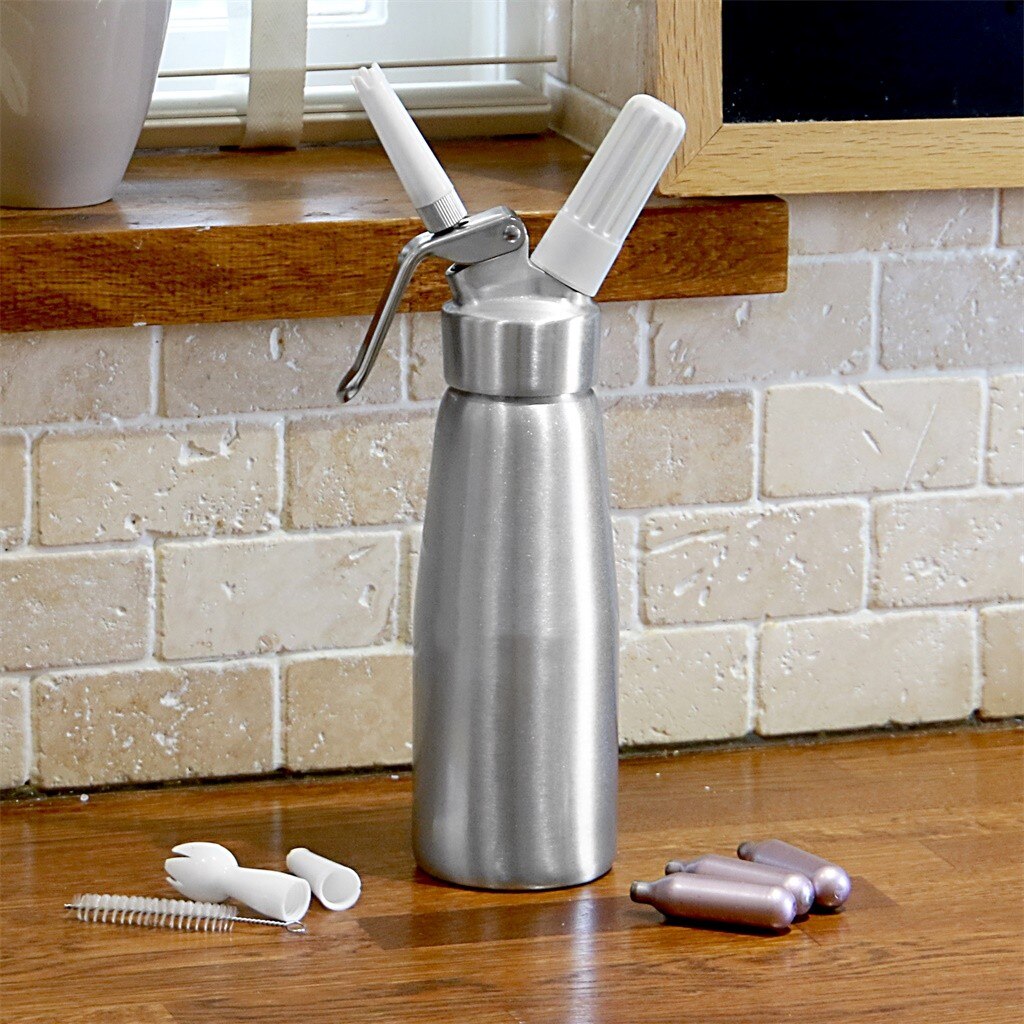 500ml Stainless Steel Whipped Cream Dispenser Incl... – Grandado