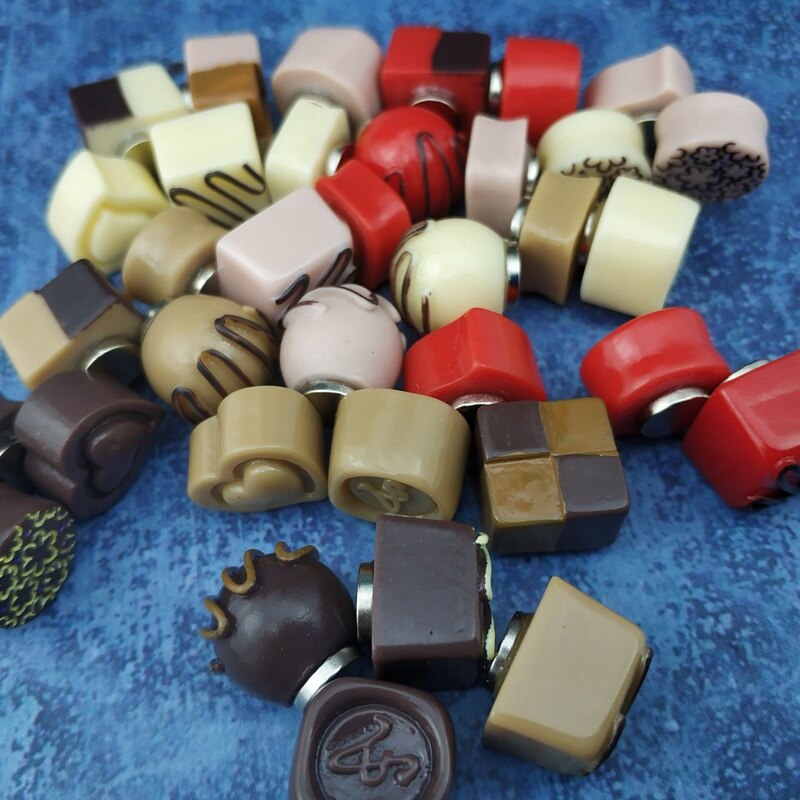 35 pcs/set 3D small chocolate Fridge magnets home ... – Grandado