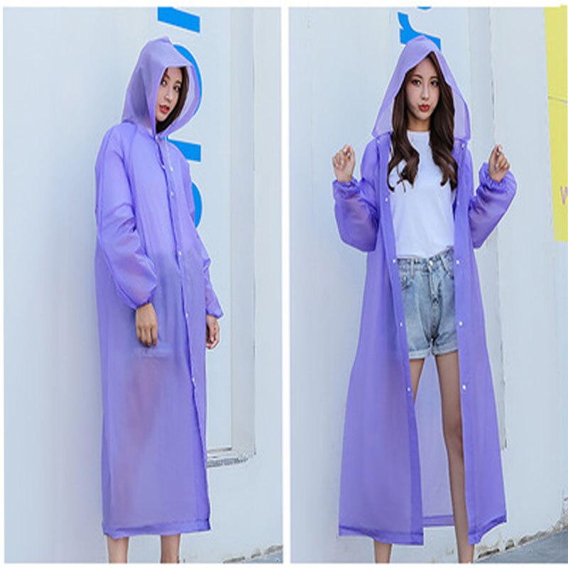 Fashionable black EVA raincoat Multifunctional out... – Grandado