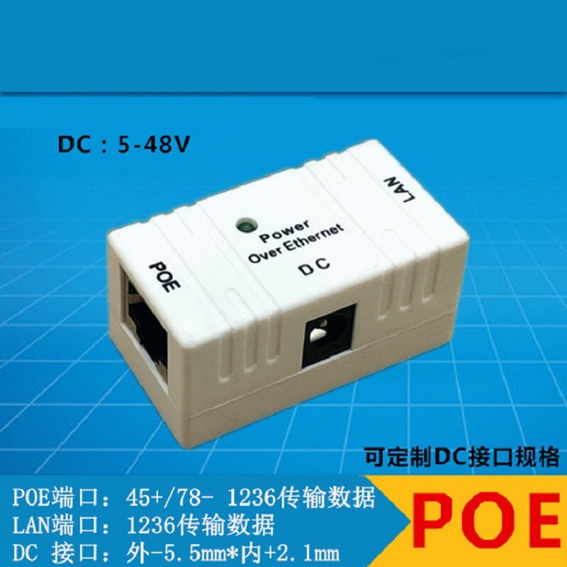 RJ45 POE Injector Power over Ethernet Switch Power... – Vicedeal