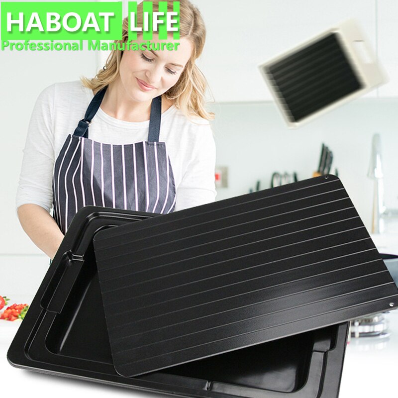Defrost Tray Thaw Frozen Food Meat Fish In Minutes... – Grandado