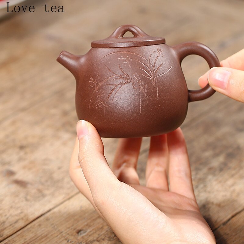 Yixing Purple Clay Pot Pure Handmade Purple Clay C... – Vicedeal