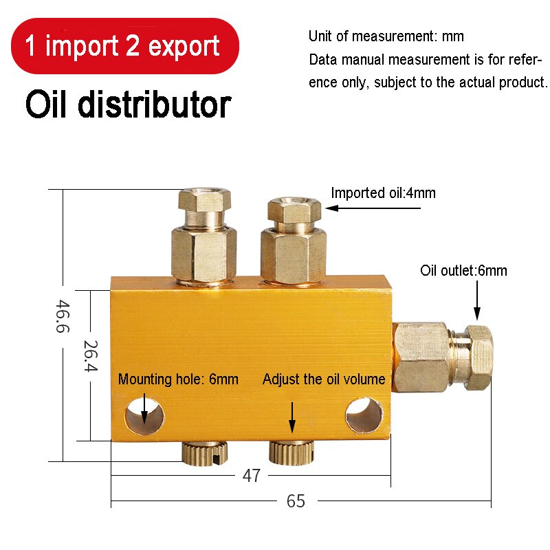 Pneumatic adjustable oil distributor Adjustable oi... – Vicedeal