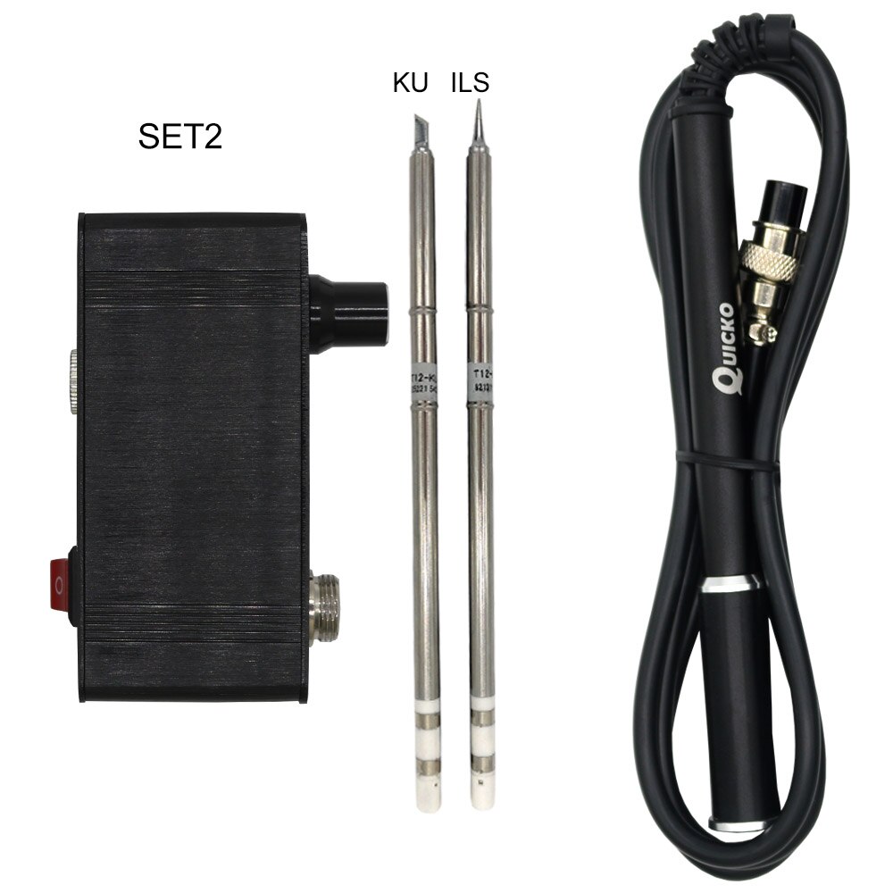T12-942 MINI OLED Digital soldering station T12-M8 Metal Aluminum ...