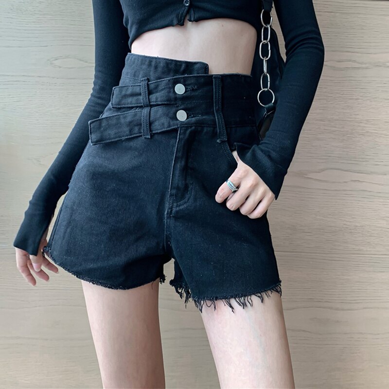 SURMIITRO Denim Shorts Women Newest Summer Korean ... – Vicedeal