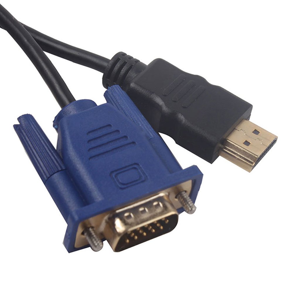3/5m Gold Plated Connectors HDMI Male to VGA HD-15... – Grandado