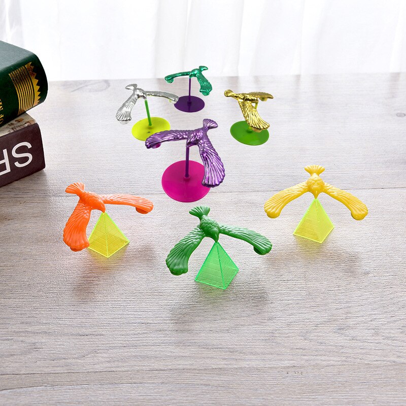 Balance Eagle Bird Toy Amazing Pyramid Stand Desk ... – Grandado