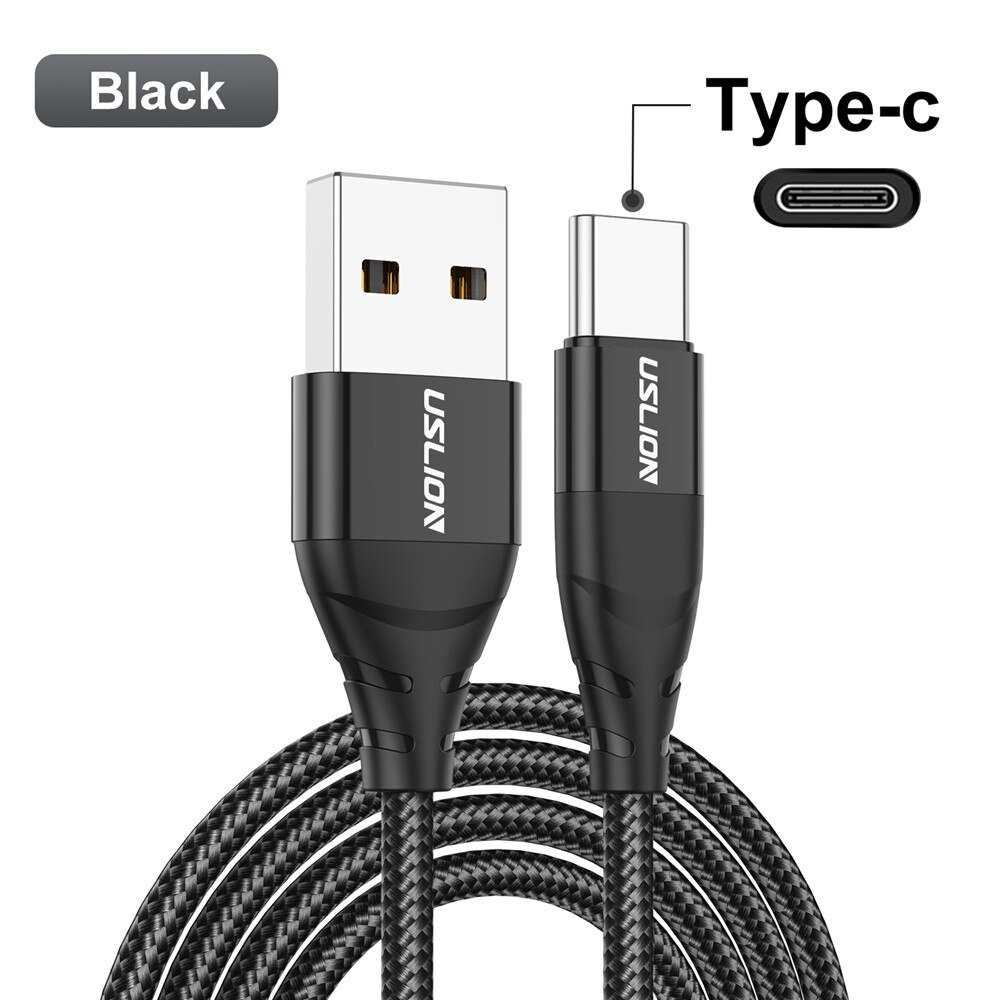 USLION USB Type C Cable Wire For Samsung S21 Mobil... – Vicedeal