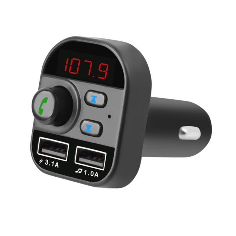 Samochodowy nadajnik FM Bluetooth odtwarzacz MP3 ł... – Grandado