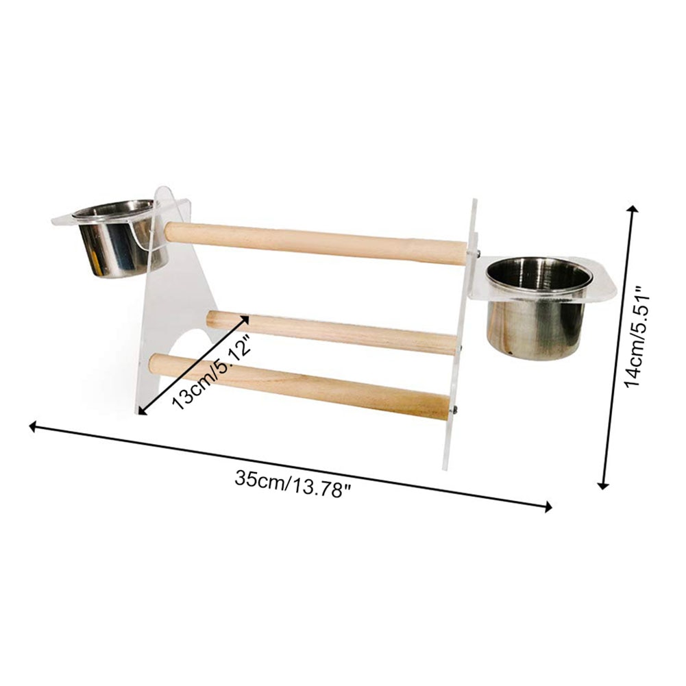 Pet Bird Playstand Parrots Training Stand Perch Gy... – Vicedeal