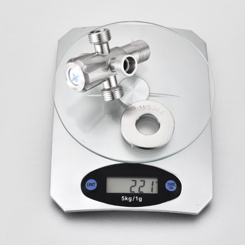 G1/2*1/2 304 stainless steel angle valve one into ... – Grandado