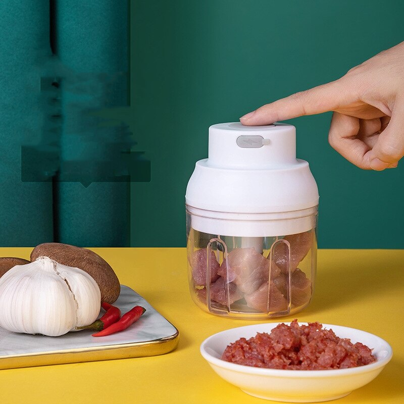 Mini Food Chopper, Portable Compact Waterproof Wir... – Vicedeal