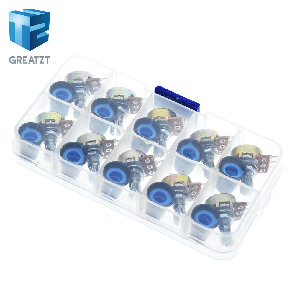 WH148 Potentiometer Kit B1K 2K 5K 10K 20K 50K 100K... – Grandado