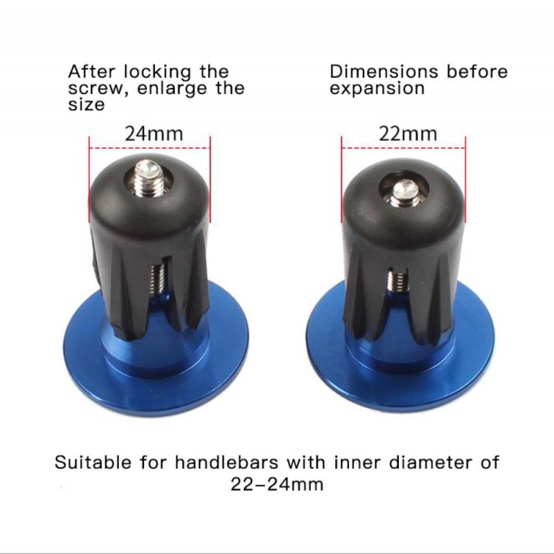 Meroca Fiets Grip Stuur Cap Aluminium Lock Mtb Han... – Grandado