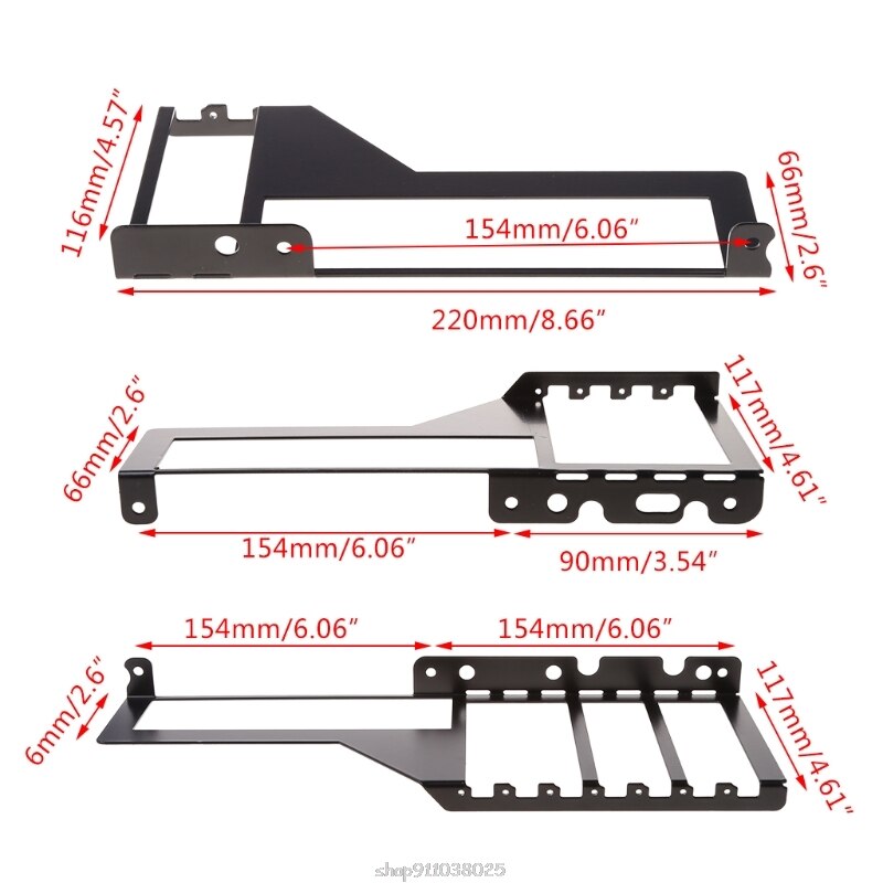 Metal Graphics VGA Card Bracket Holder Front Side ... – Grandado