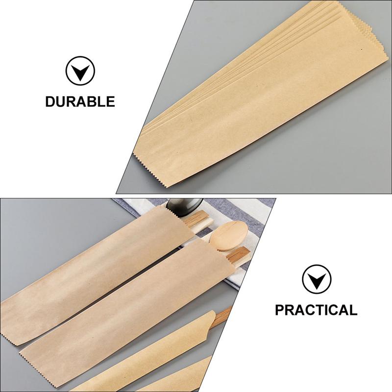 200pcs Brown Paper Chopsticks Protective Cover Dis... – Grandado