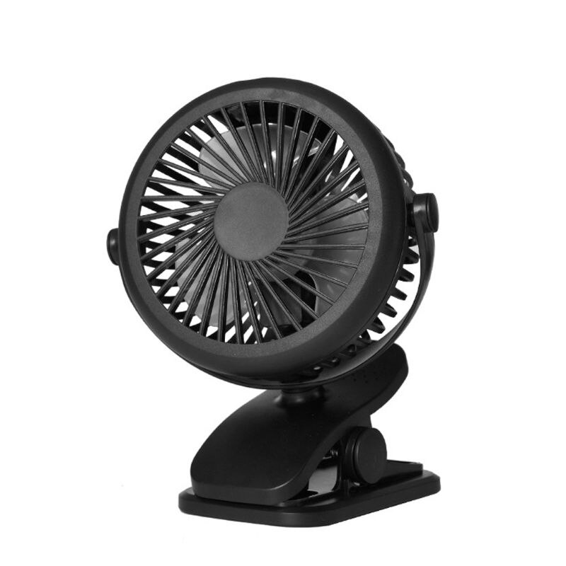 Rechargeable Clip on Fan Desk Personal USB Fan 3 S... – Grandado
