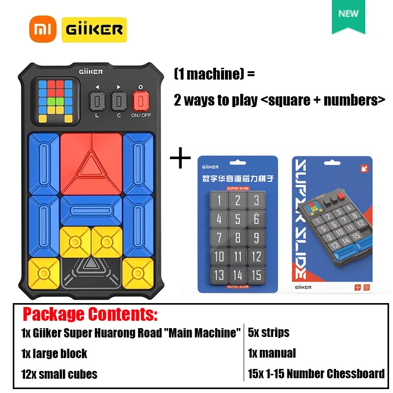 Xiaomi GiiKER Super Huarong Road Slide Brain Games... – Grandado