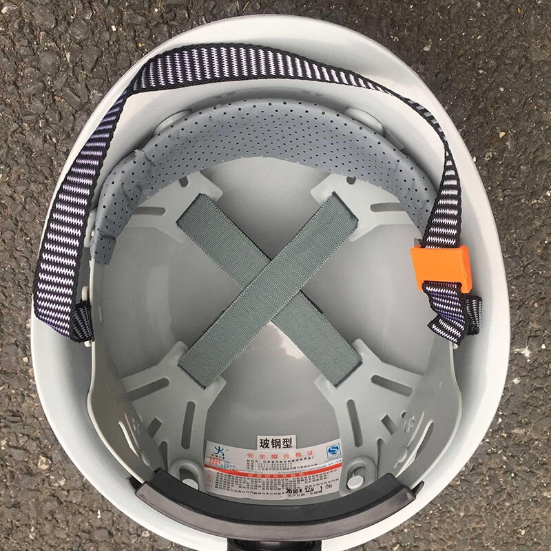 FRP Hard Hat DIY Silver Gray Safety Helmet Lightwe... – Vicedeal