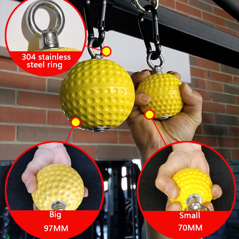 9.7CM Pull Up Balls Cannonball Grips for Finger Tr... – Grandado