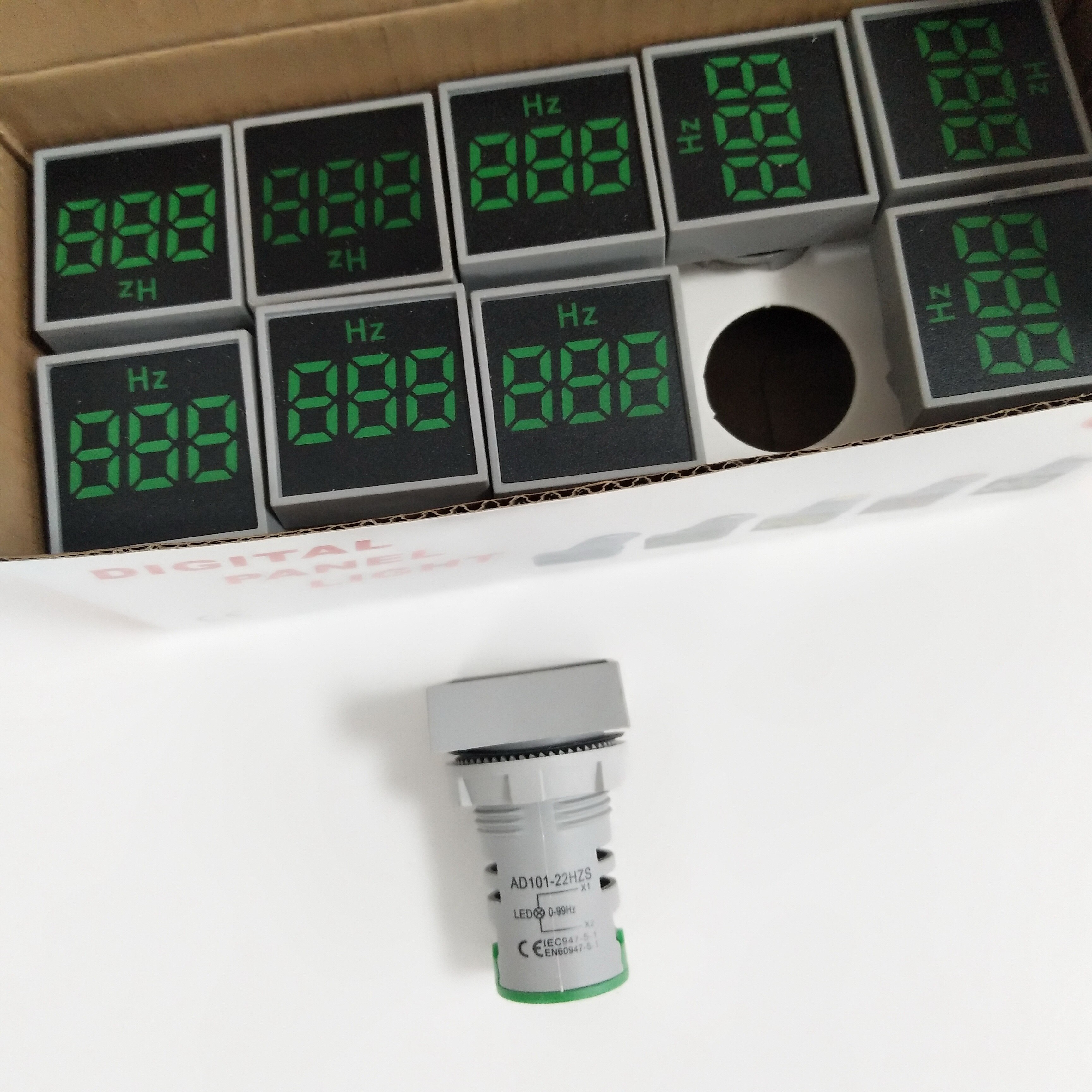 Square 22mm Measuring Range 0-100 Hz Digital Displ... – Grandado