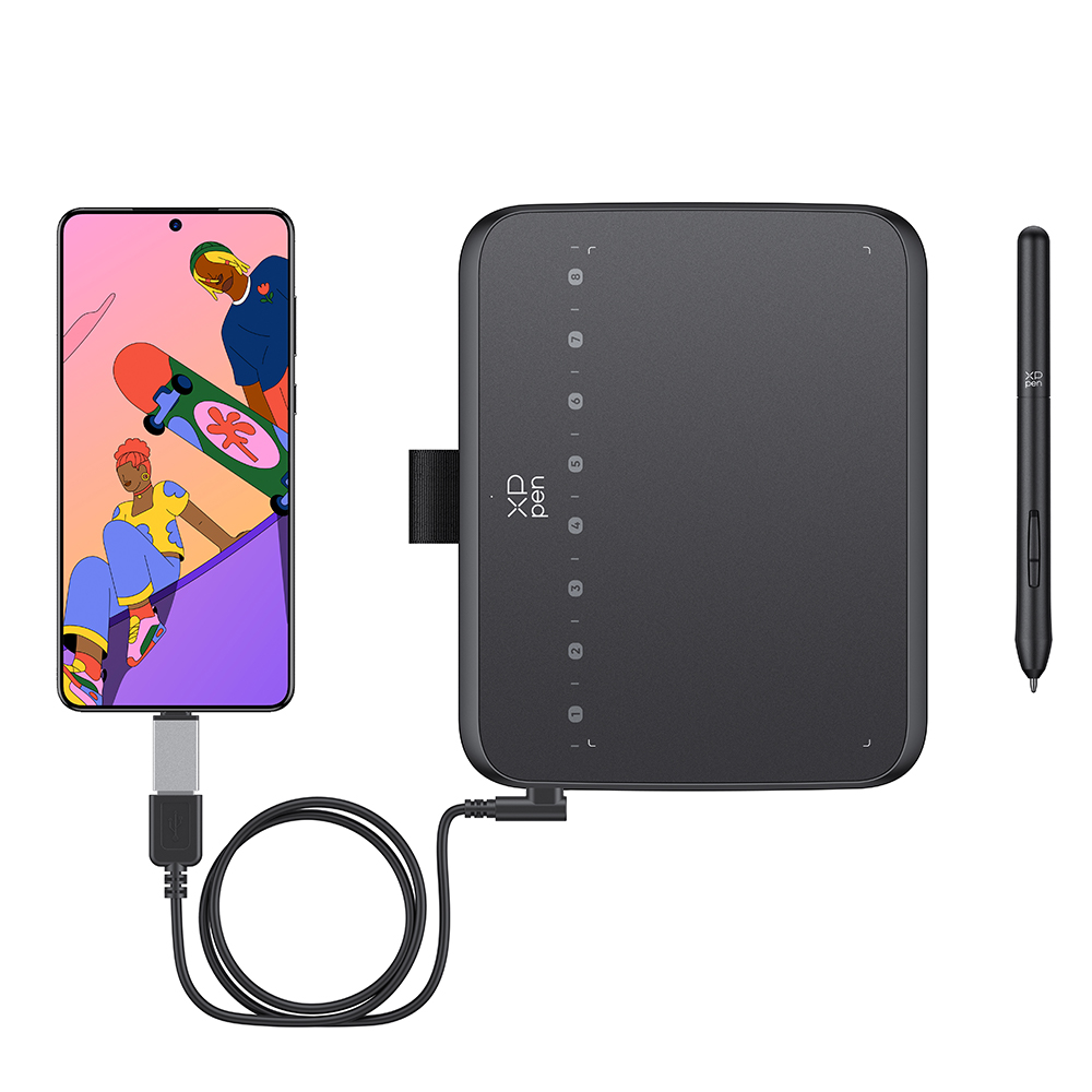 Xppen Deco 640 Grafische Pen Tablet 16384 Druknive... – Grandado