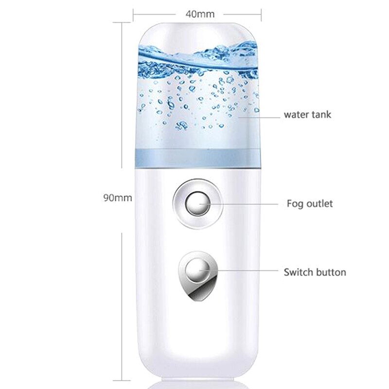 Nano Mist Maker USB Air Humidifier Handheld Diffus... – Vicedeal