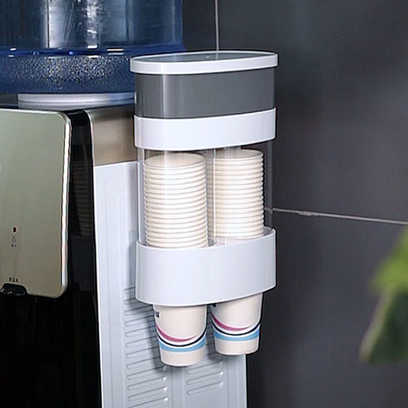 Wall Mounted Cup Holder Disposable Cup Dispenser P... – Vicedeal