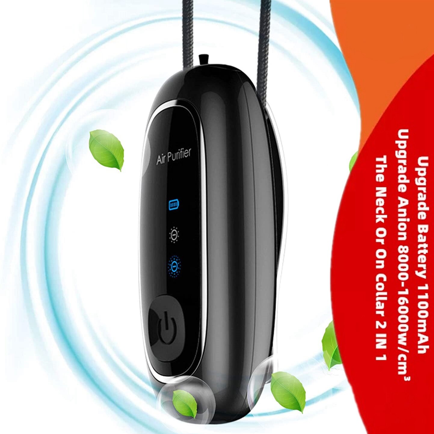 Portable Wearable Air Purifier Around the Neck or ... – Grandado