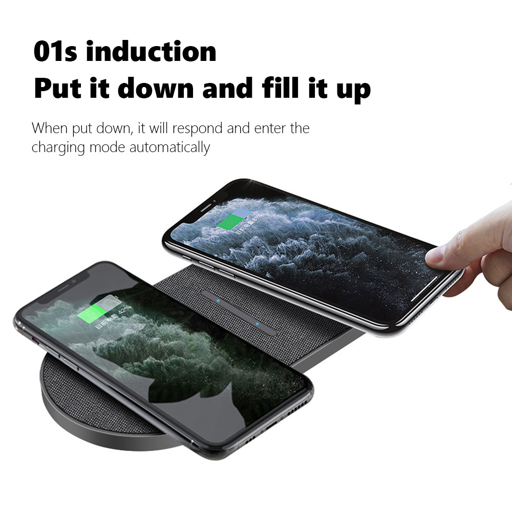 2 in 1 30W Qi Wireless Charger for iPhone 13 12 Pr... – Grandado