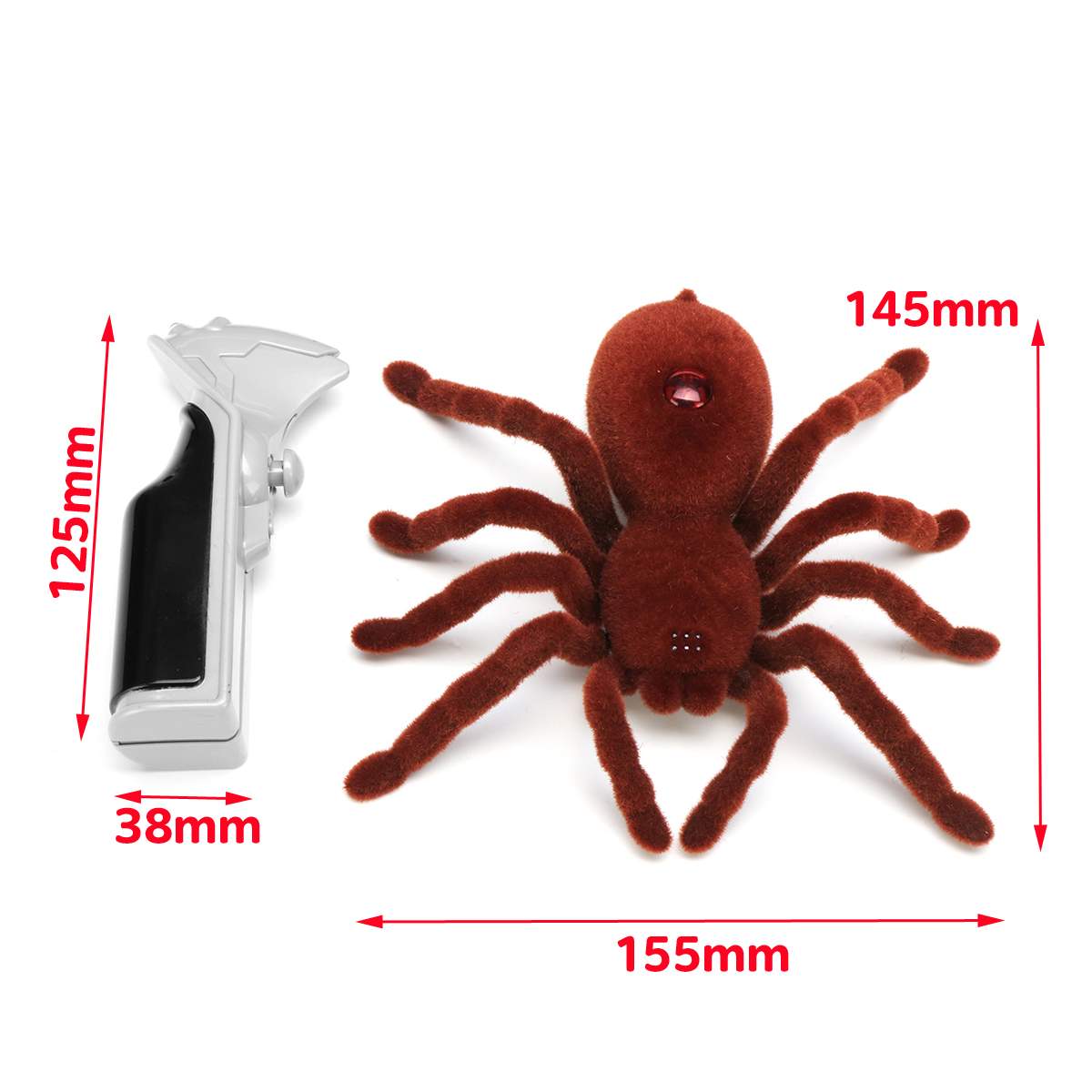 Infrared RC Spider Remote Control Animal Insect To... – Vicedeal