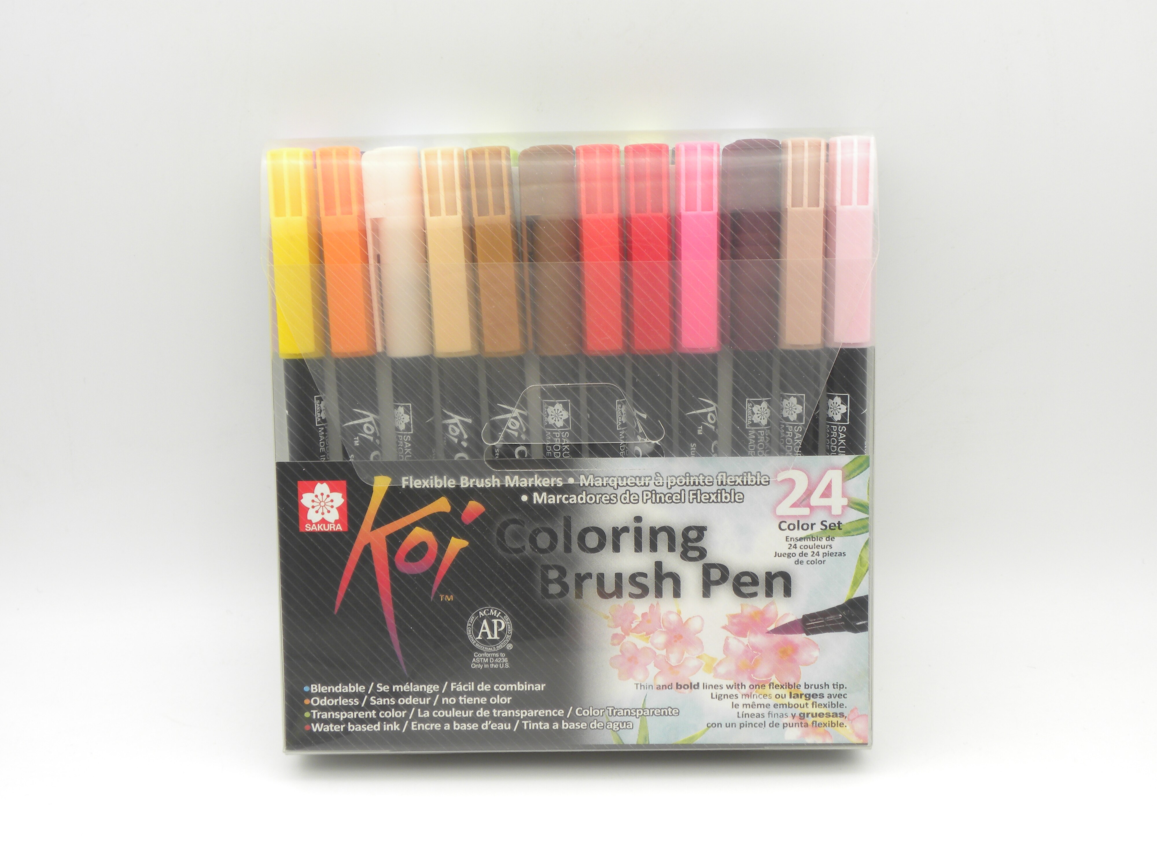 Sakura Koi Coloring Brush Pen Set Water Based Ink ... – Vicedeal