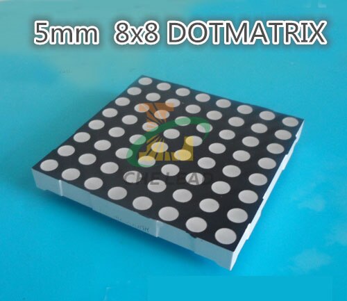 Factory 5mm LED Dot Matrix Display 8x8 Red Common ... – Grandado