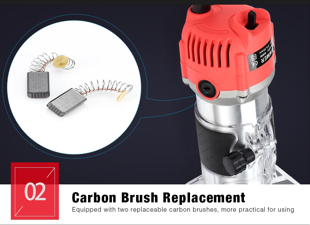 800W 30000rpm Woodworking Electric Trimmer Wood Mi... – Grandado