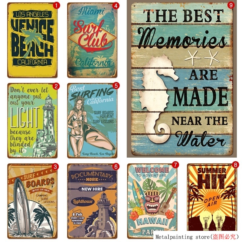 Vintage and Retro Tin Signs Metal Posters Wall Sig... – Vicedeal