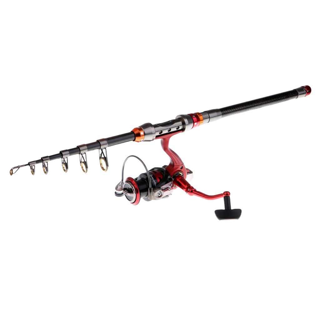 Telescopische Hengel En Reel Combo Spinning Hengel... – Grandado