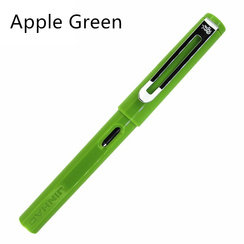 JINHAO Multi Color Stainless Steel Fountain Pen 0.... – Vicedeal