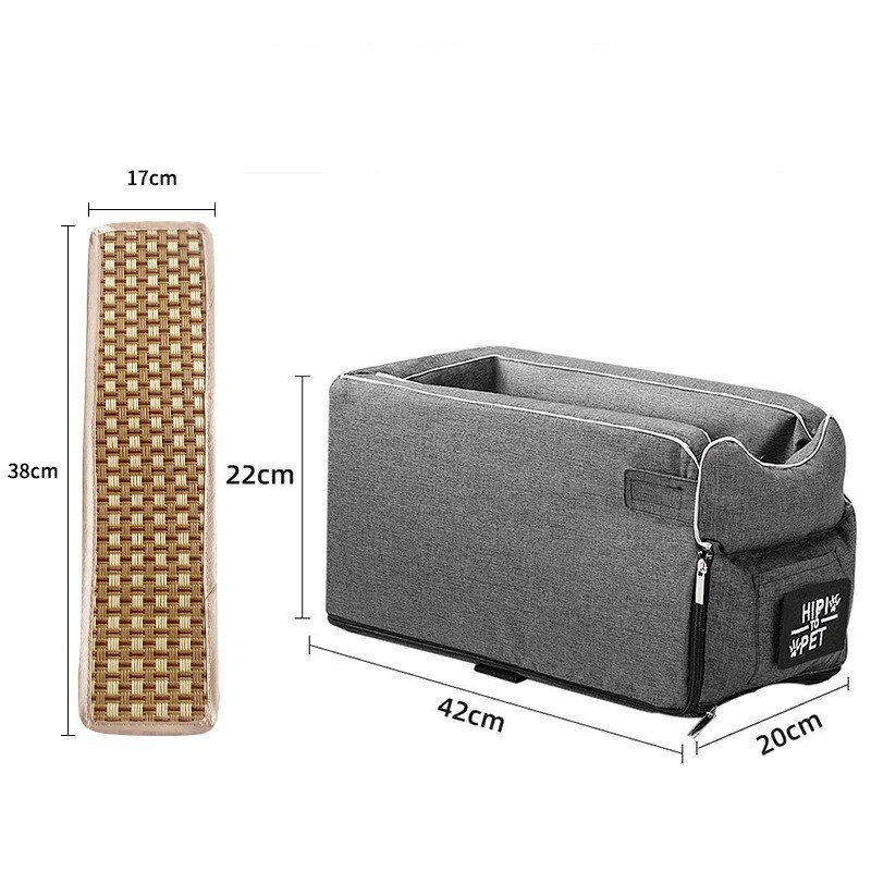 Hond Kat Booster Seat Op Auto Armsteun Hond Carrie... – Grandado