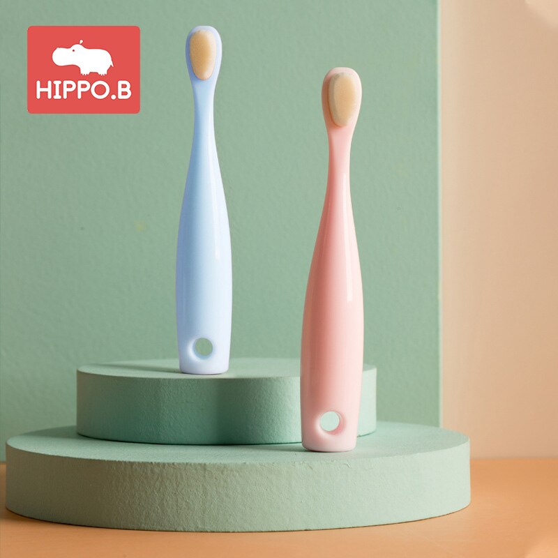 2 Pcs/Set Hippo.B Baby Toothbrush Soft Protective ... – Vicedeal