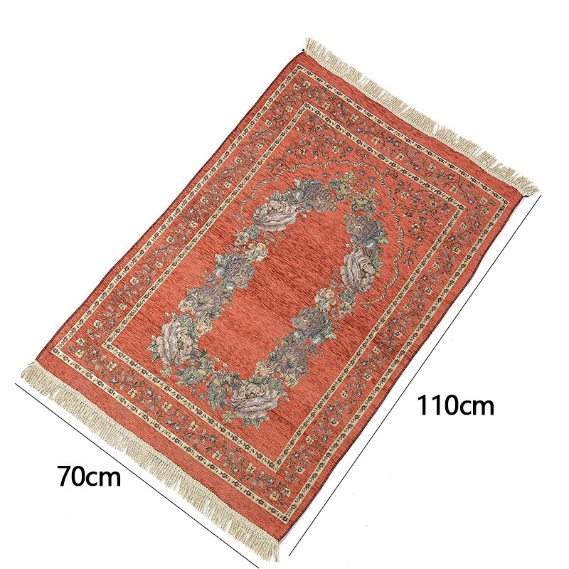Muslim Prayer Rug 70X110Cm Islamic Worship Rug Com... – Grandado