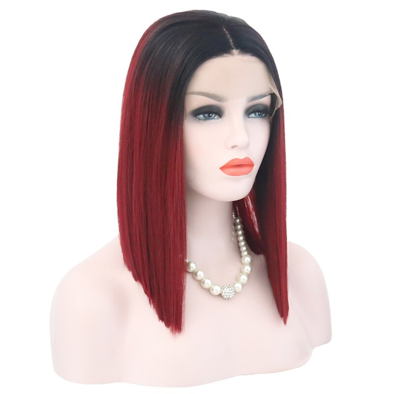 JOY&BEAUTY Synthetic Lace Front Wig Short Bob Wig ... – Vicedeal